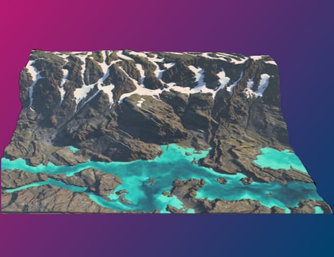 Create virtual terrains 4k hd by Atom1cs | Fiverr