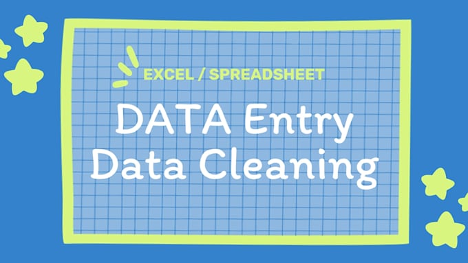 Excel data cleaning, excel data entry, data cleanup by Vu3wps | Fiverr