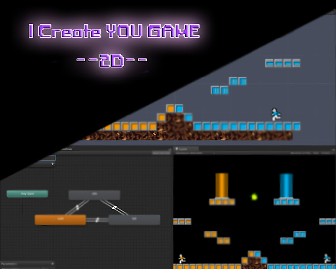 Create 2d games using the unity engine for you by Skullsdz | Fiverr