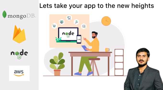 Develop a flutter nodejs firebase mongodb and aws app by Tanveer_dev ... Develop a flutter nodejs firebase mongodb and aws app by Tanveer_dev ...