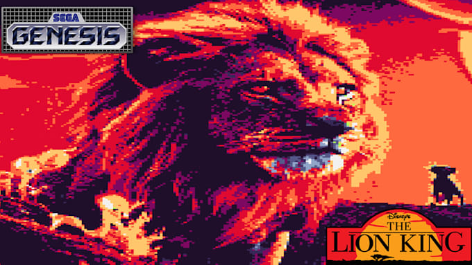 Make digital art from mega drive genesis style images by Sopoologamer ...