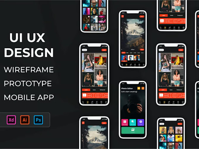 Design wireframe for mobile app, prototype wireframe for mobile and ...