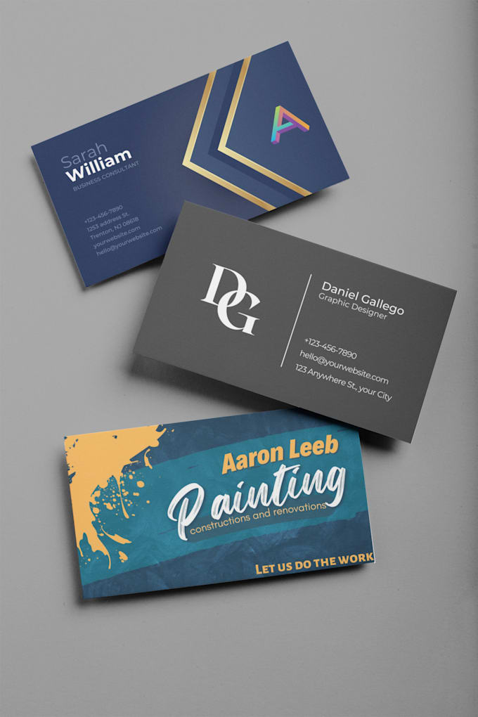Do your professional business card by Omarabdallah953 | Fiverr