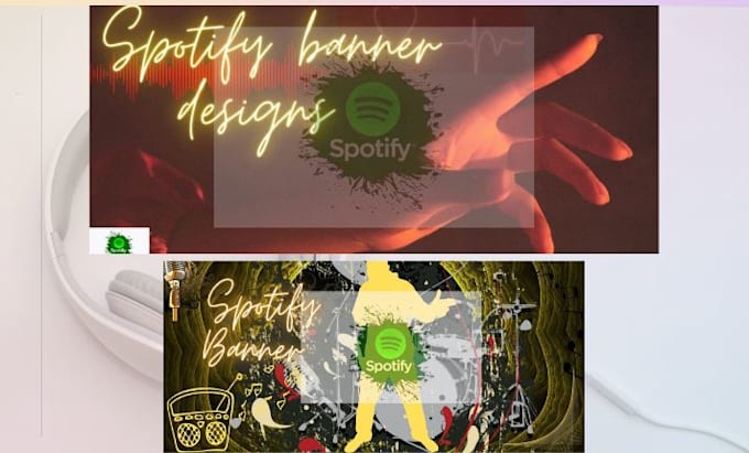 Design eye catchy spotify music banner for you by Pk3creativity | Fiverr