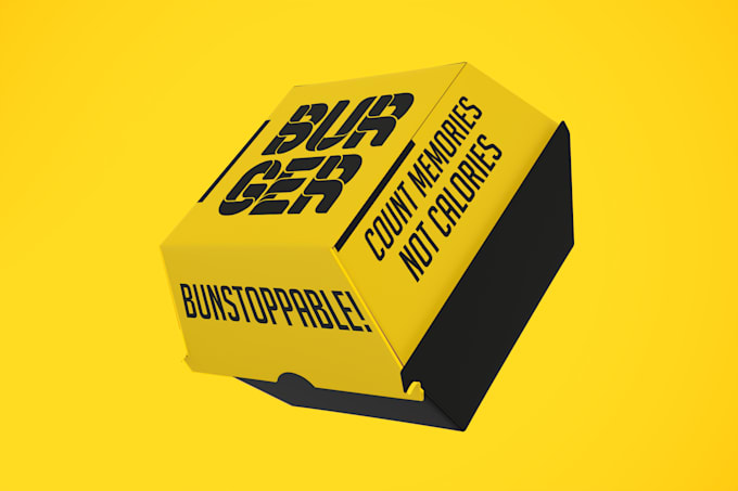 Custom packaging design for food delivery service by Creativenerd123 ...