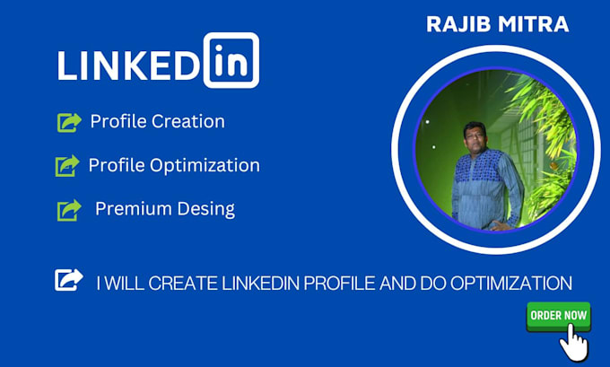 Create linkedin profile and do optimization by Rajibmitra01 | Fiverr