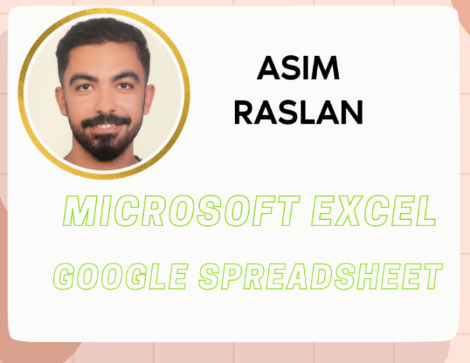 Create, modify, or format your excel spreadsheet by Asim137 | Fiverr Create, modify, or format your excel spreadsheet by Asim137 | Fiverr
