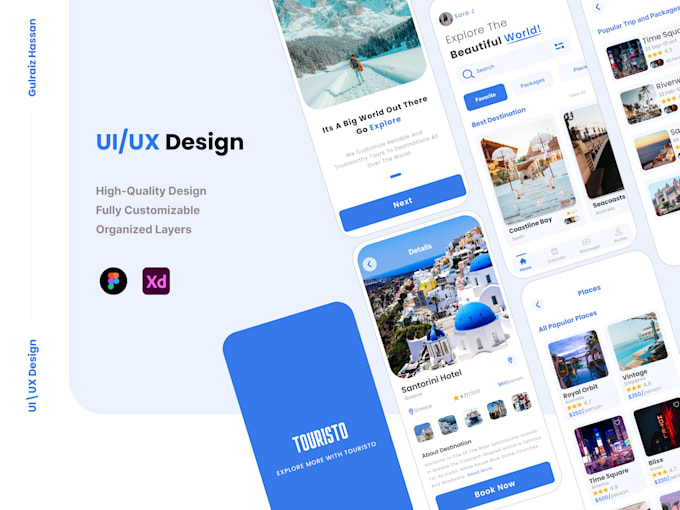 Do Mobile App Ui Ux Design And Web Ui Ux Design By Ranagulraiz Fiverr