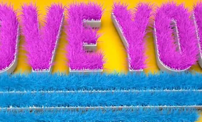 Create cool typography animation with your text by Cinema4drk | Fiverr