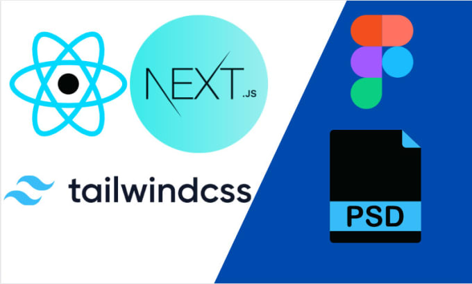 Convert Figma Psd File In Html Tailwind Css With React And Nextjs By Tayyabmughal910 Fiverr