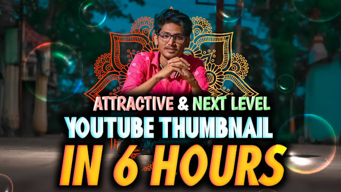 Design attractive and next level youtube thumbnail by Prempawar1 | Fiverr