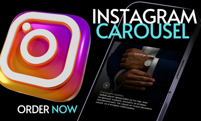 Design engaging instagram carousel posts for your business by Milaulya ...