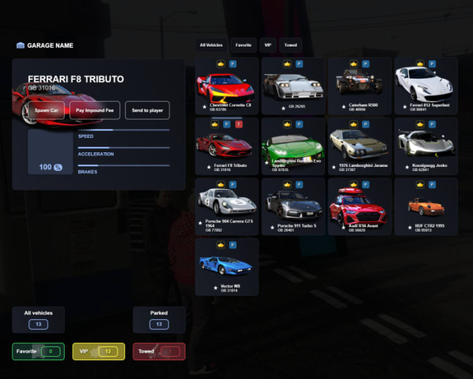 Make Custom Optimised Vrp Scripts For Your Fivem Server By Tyrtsattasdtsd Fiverr