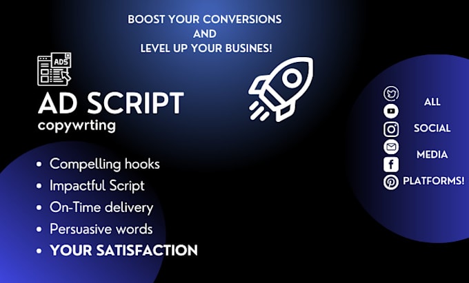 Create a compelling and effective ad script for your company by ...