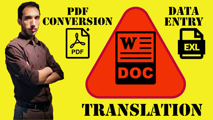 Do pdf conversion job by Rjanayatazeem | Fiverr