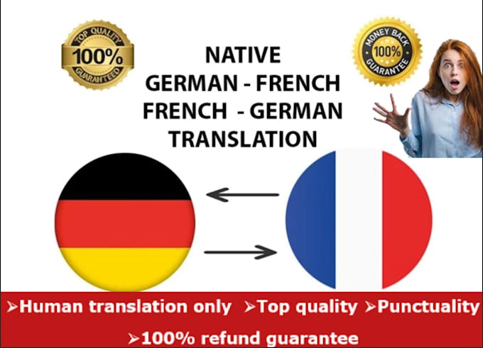 Translate, writing german to french and french to german by Arminzafari ...