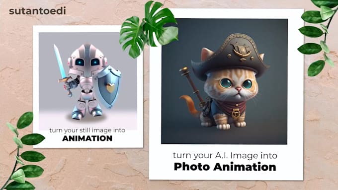 Animate your static image or photo animation by Sutantoedi | Fiverr