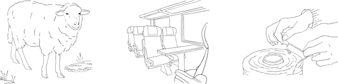 Illustrate anything you want in line art by Marienustadtrda | Fiverr