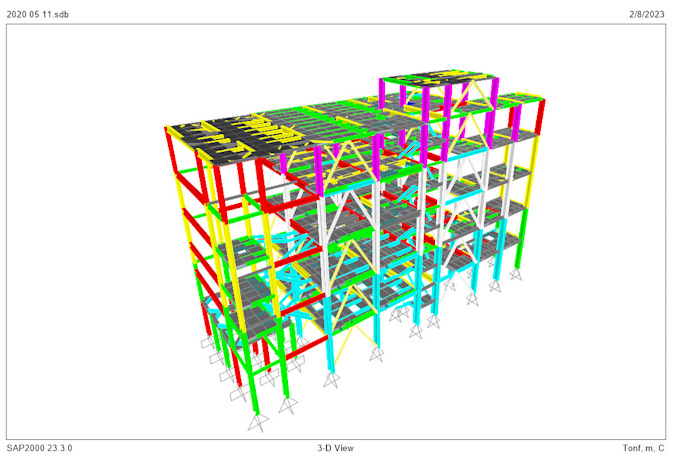 Prepare the structural design of steel and rc structure by Omernazmi123 ...