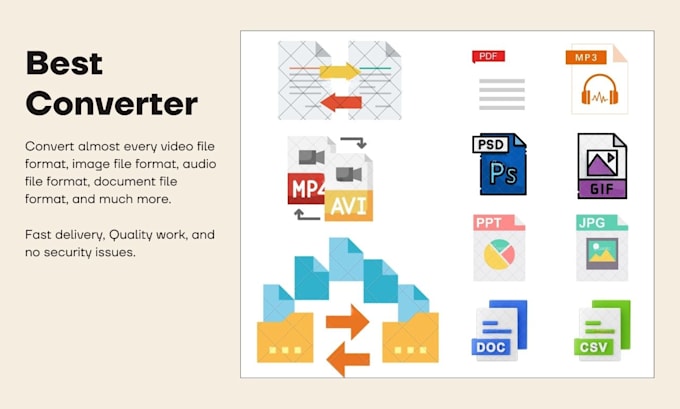 Professional file conversion service for all your needs by ...