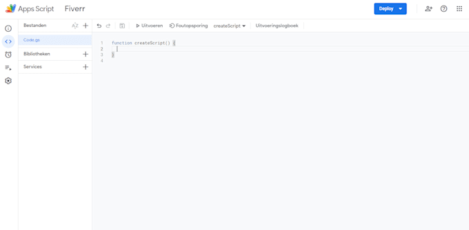 Create something in google apps script by your request by Fabsterschu | Fiverr