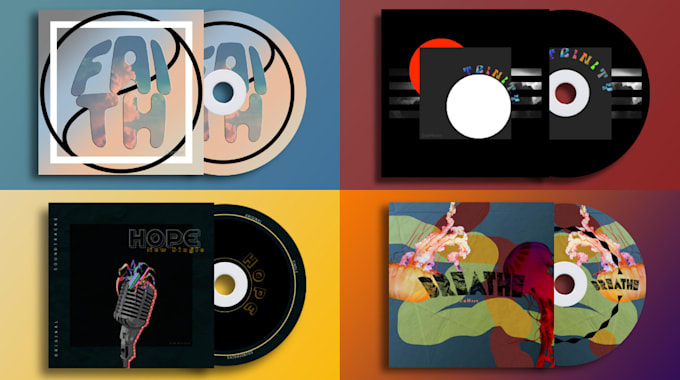 Design eye catching and unique album covers for you by Rdaemoon | Fiverr