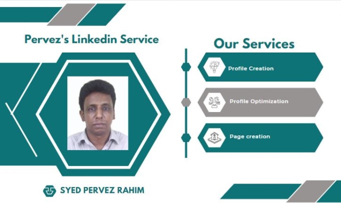 Able To Full Linkedin Profile Creation And Optimization By Pervez68