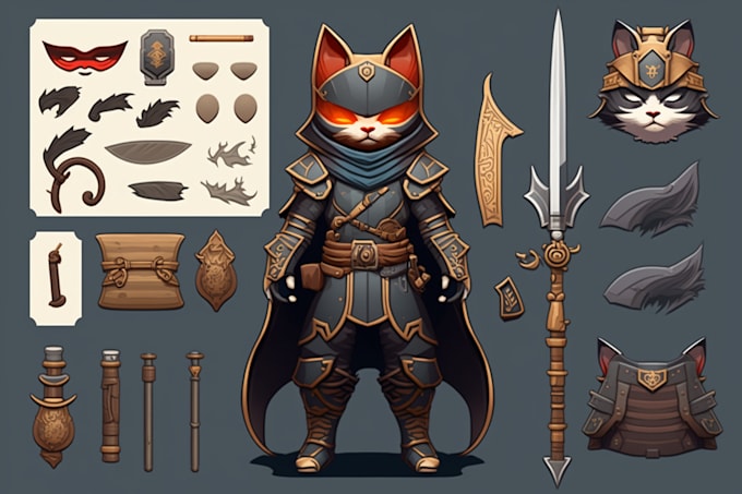 Create beautiful game concept art using ai