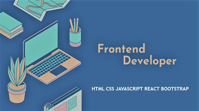 Be your front end web developer in react js by Umarkhurshid02 | Fiverr