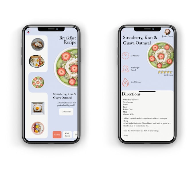 Design mobile and desktop ui with working prototypes by Nblake5199 | Fiverr