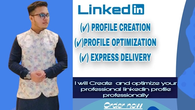 Built and optimize a professional linkedin profile by Kamran_hr | Fiverr