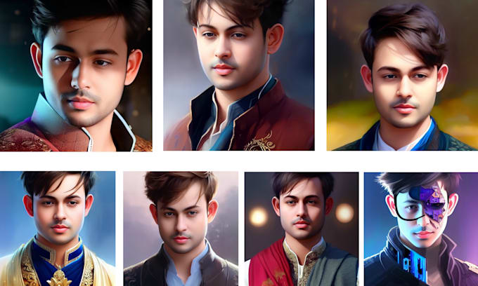 Create 50 super realistic ai avatars for you by Kowsharhabib | Fiverr