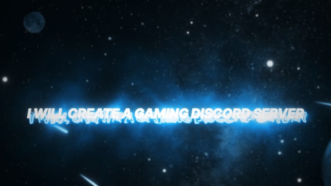 Create a awesome gaming discord server for you by Stargaming123 | Fiverr