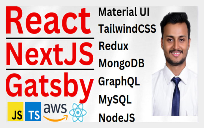 Build reactjs nextjs gatsby typescript pwa web app frontend by Ali ... Build reactjs nextjs gatsby typescript pwa web app frontend by Ali ...