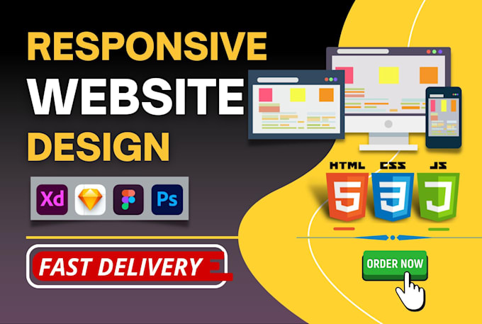 Be Your Front End Designer Html Css Js Bootstrap By Jahid Hm Fiverr