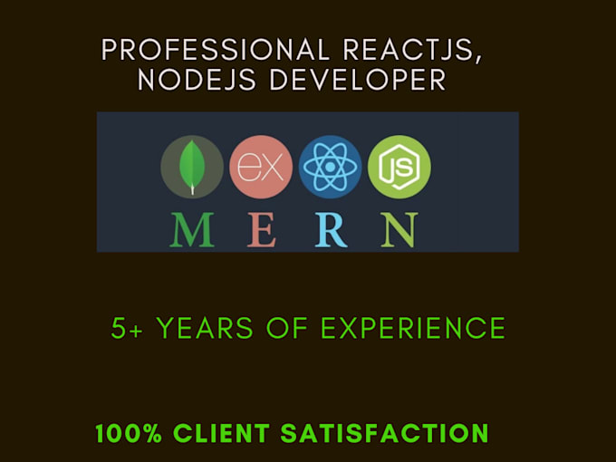 Create Reactjs App Nodejs App As A Reactjs App Developer By Modernsols Fiverr