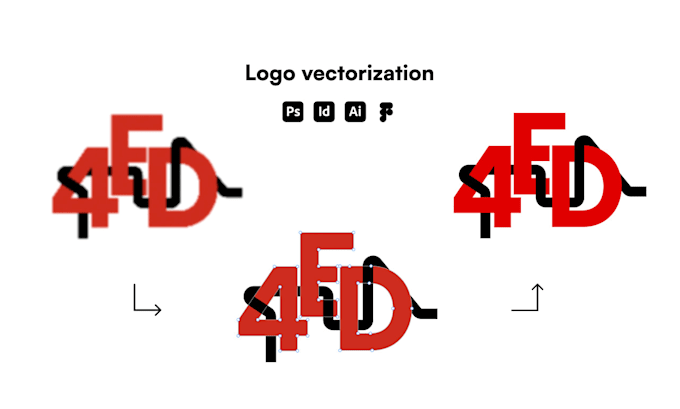 Vectorize properly your logo from an image by Eldysmoothie | Fiverr
