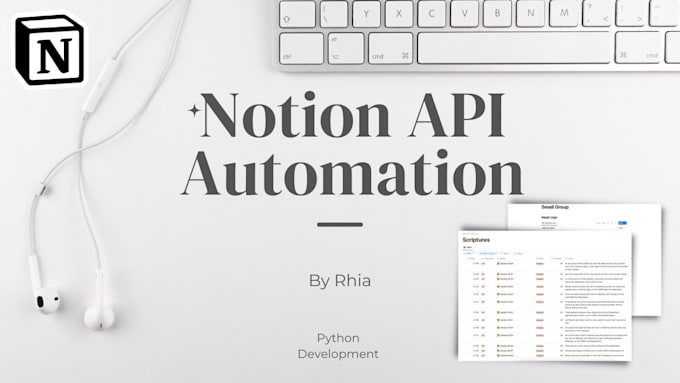 Do Notion Api Integration To Create Content Using Python By Rhiacoder