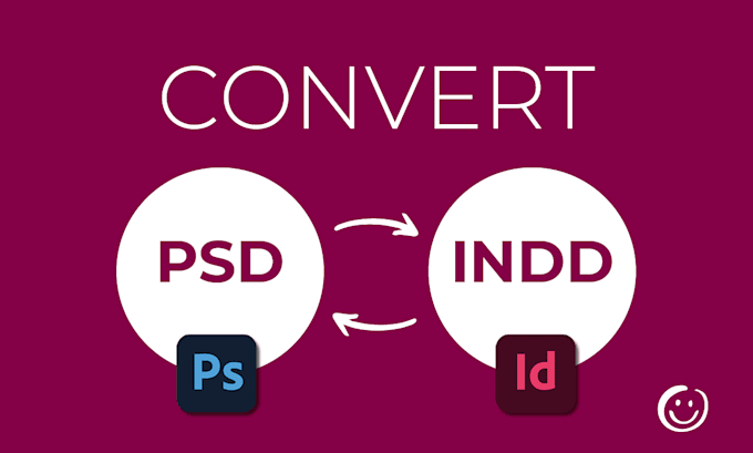 Convert photoshop psd to indesign indd file and vice versa by ...