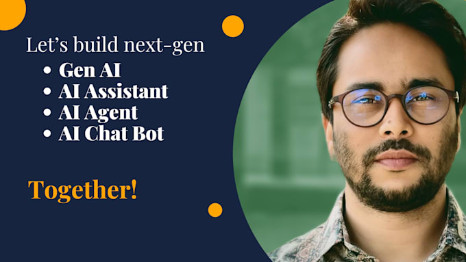 Develop ai solution, chat agent, ai integration to web app by R_kabir01 | Fiverr