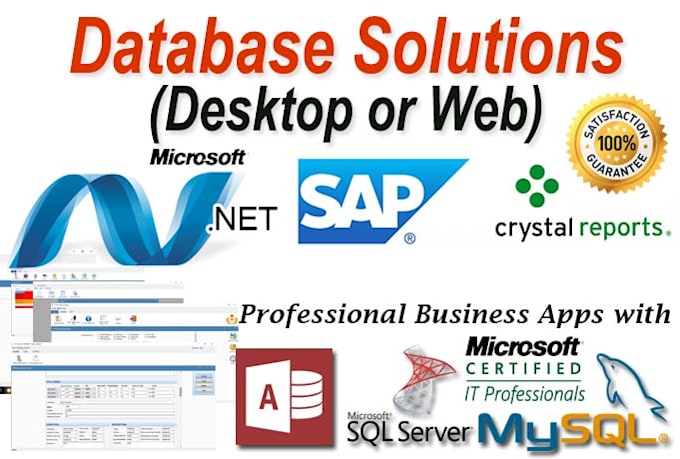 Develop ms access database or sql database for you by Genuinetech | Fiverr