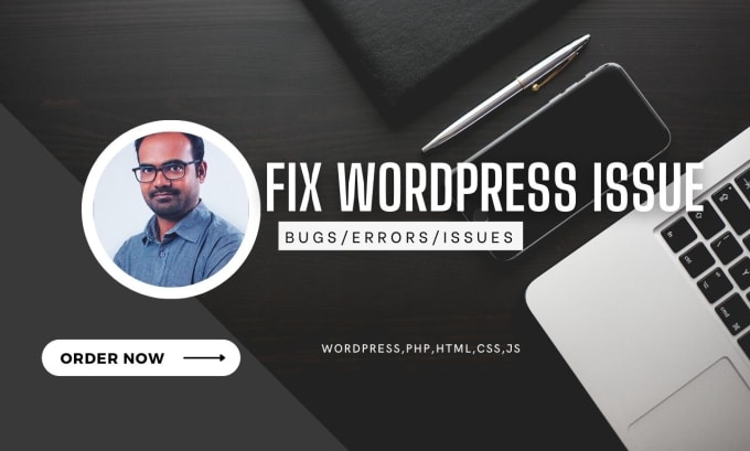 Fix wordpress issues, bugs, errors, css, js, provide wp help by Smruti ... Fix wordpress issues, bugs, errors, css, js, provide wp help by Smruti ...