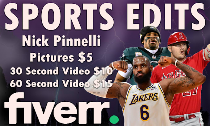 Create custom sports edit for you by Nickpinnelli | Fiverr