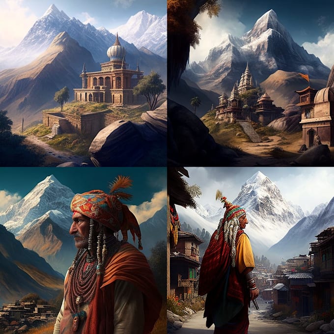 Design fantasy pictures according to your imagination by Hoodmood | Fiverr