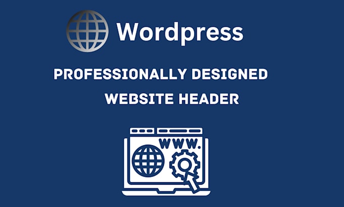 Design creative, professional website header by Mhuzaifa10 | Fiverr