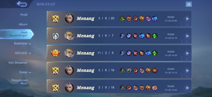 Help you to reach mobile legend highest your best rank by Teguhp30 | Fiverr