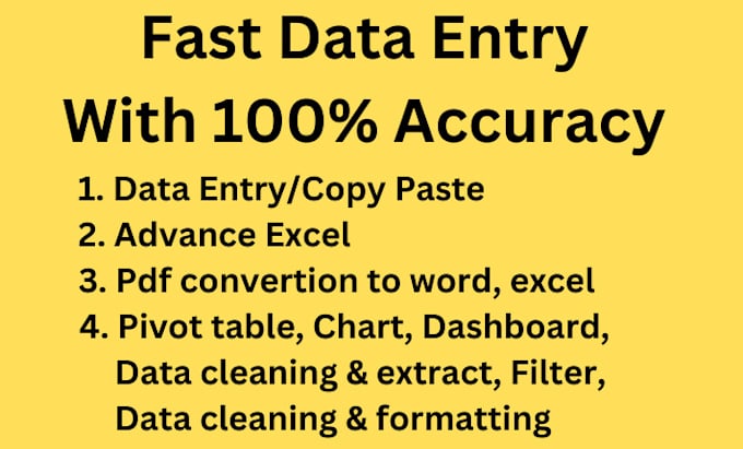 Do fatest data entry advanced excel formula pivout vlookup by ...
