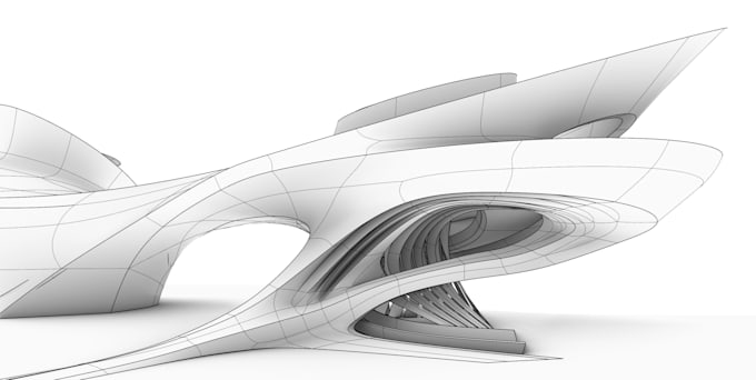 Model organic 3d from sketches or ai by Hoangphuc303 | Fiverr