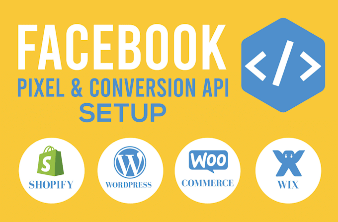 Setup facebook pixel shopify, conversion api, google analytics 4 or fix pixel by Ahamd15 | Fiverr