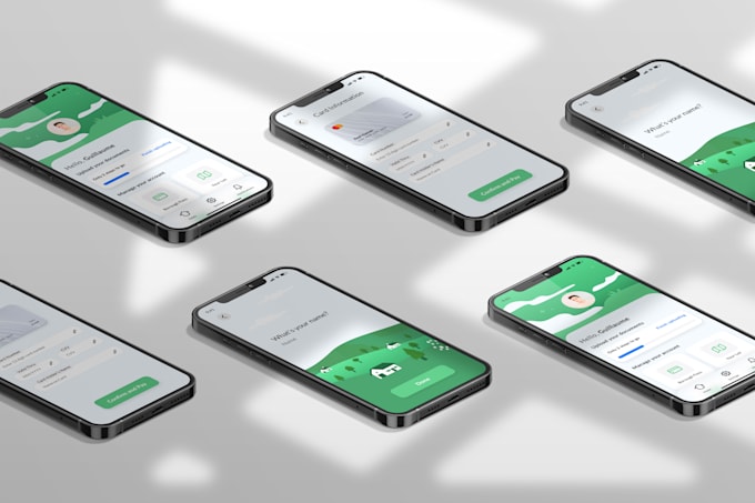 Design outstanding and sophisticated mobile apps ux ui by Ingridabreu | Fiverr